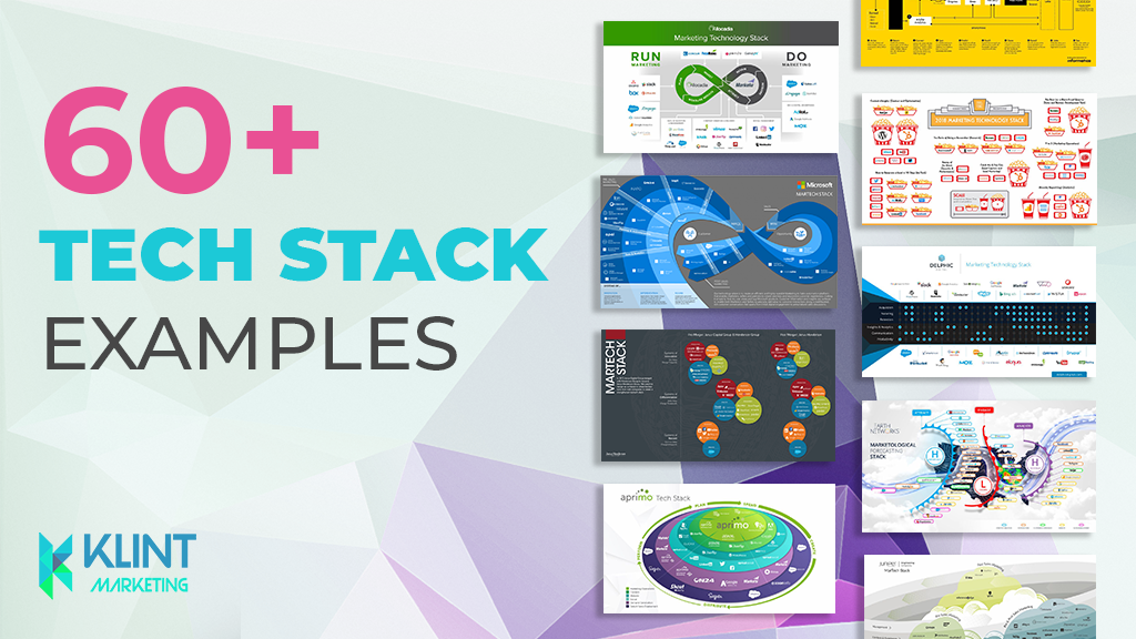 60+ Marketing Tech Stack Examples [2021 UPDATE] - Klint Marketing